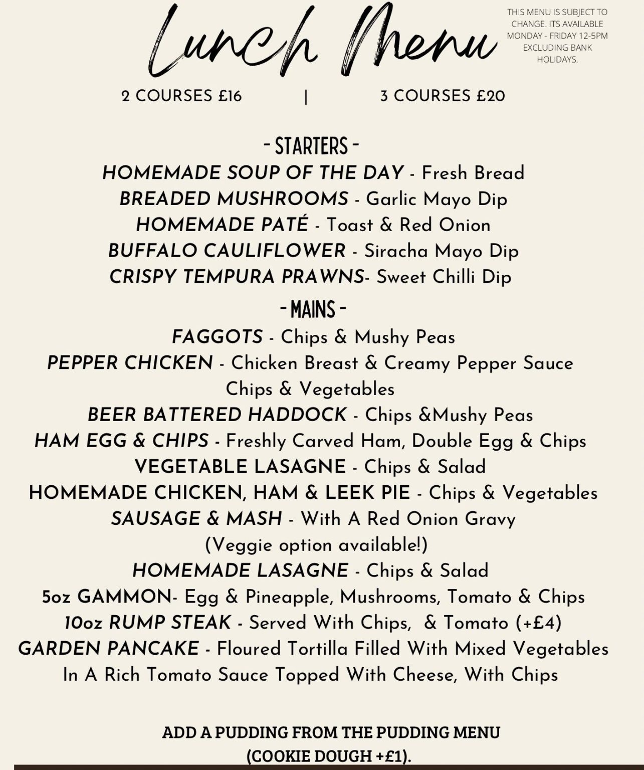 The Red Lion, Corley Moor